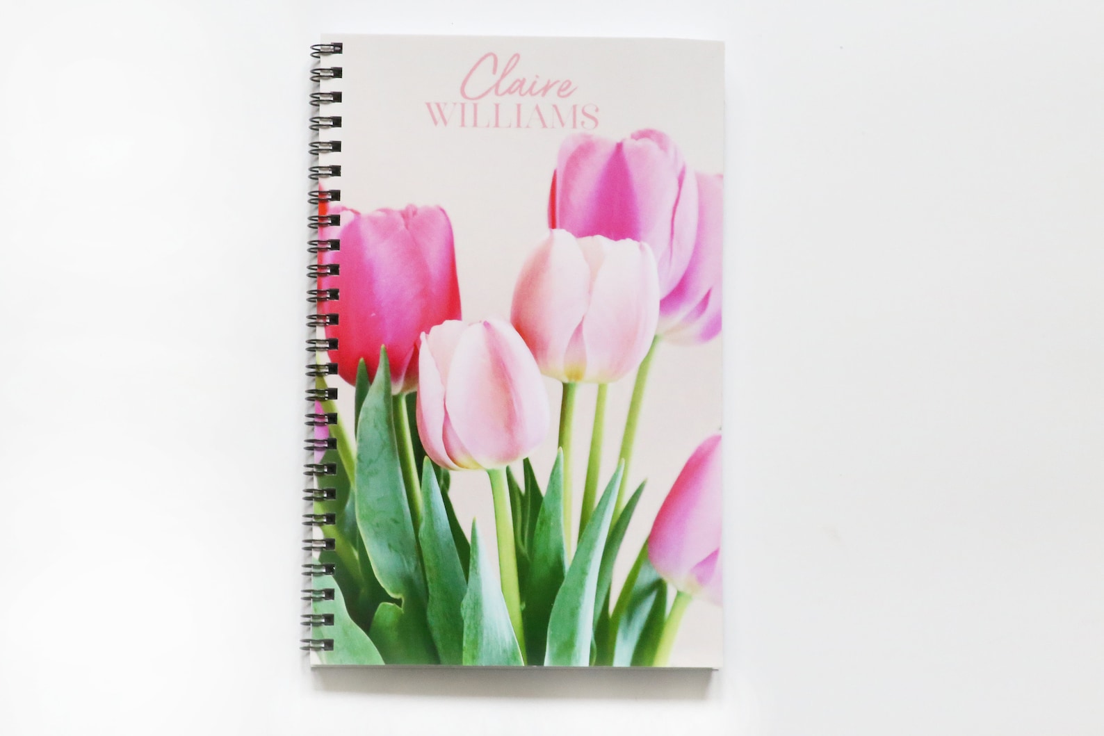 Personalized Tulip Notebook Spring Notebook Easter Notebook - Etsy