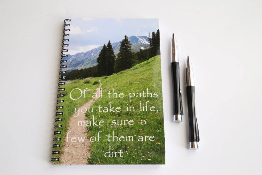 John Muir Quote, Spiral Notebook, Mountain Notebook, Hike Gift, Lined ...
