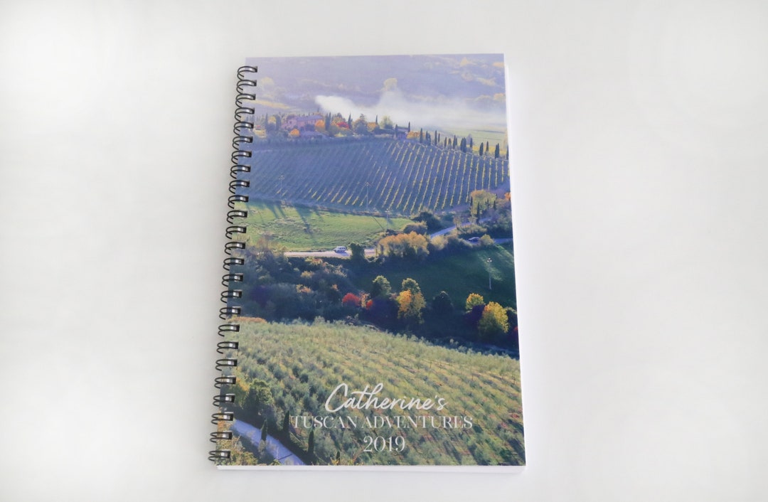 Tuscany Italy Travel Journal Spiral Notebook Italian Adventure Gift for ...