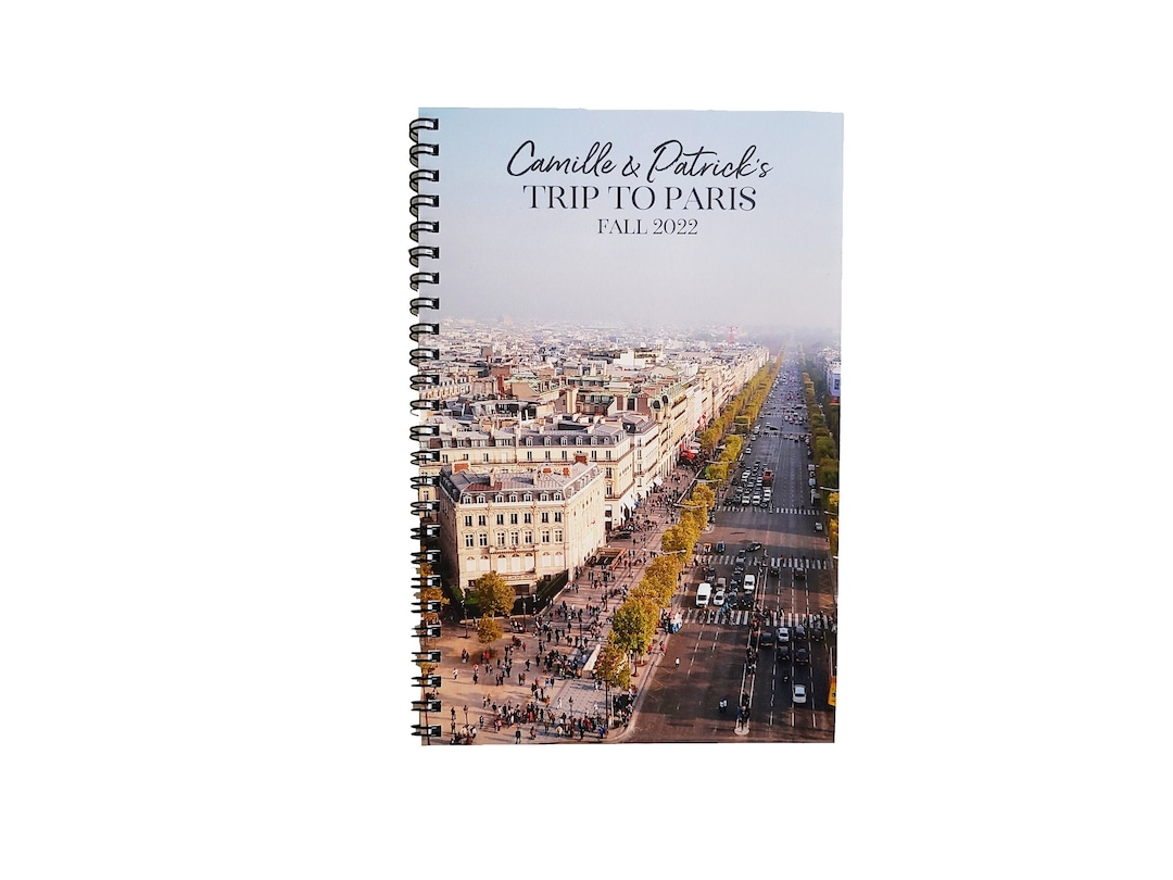 Paris Trip, Paris Notebook, Paris Wedding, Travel Journal, Paris Gift ...