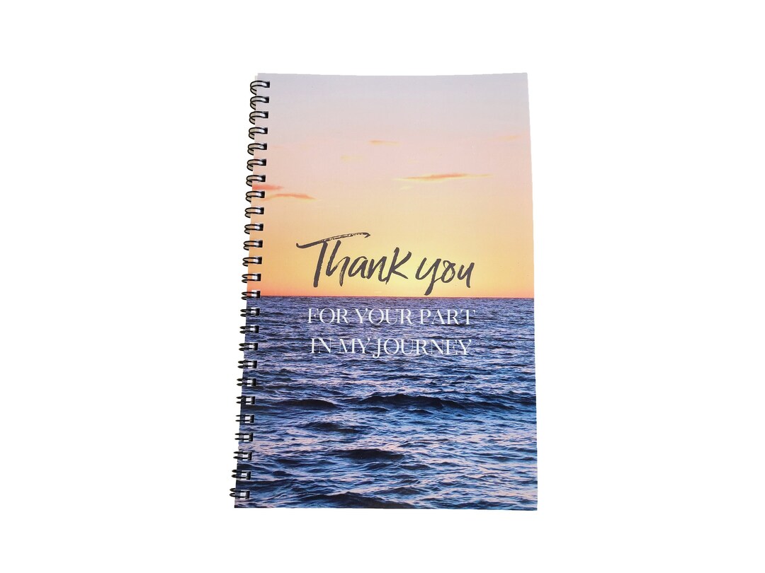 Mentor Thank You Spiral Notebook: Personalized Appreciation Gift - Etsy
