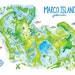 Marco Island Map - Matted & Sleeved - Etsy