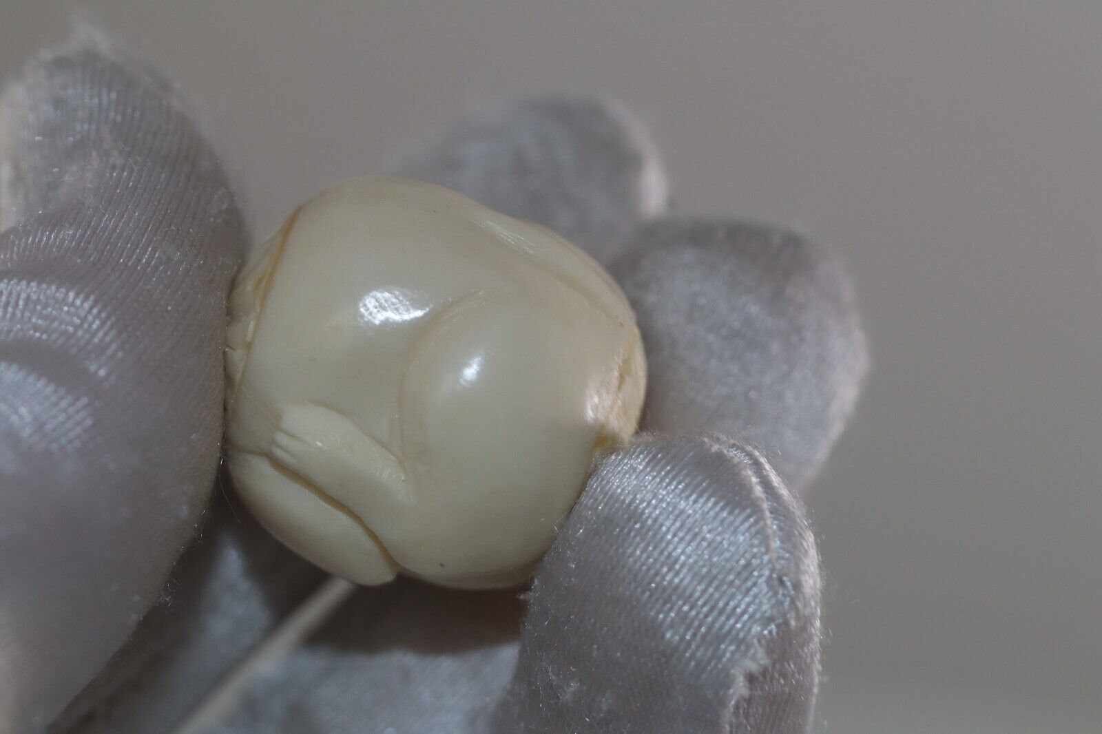 Antique OJIME Netsuke Slide Bead - Etsy