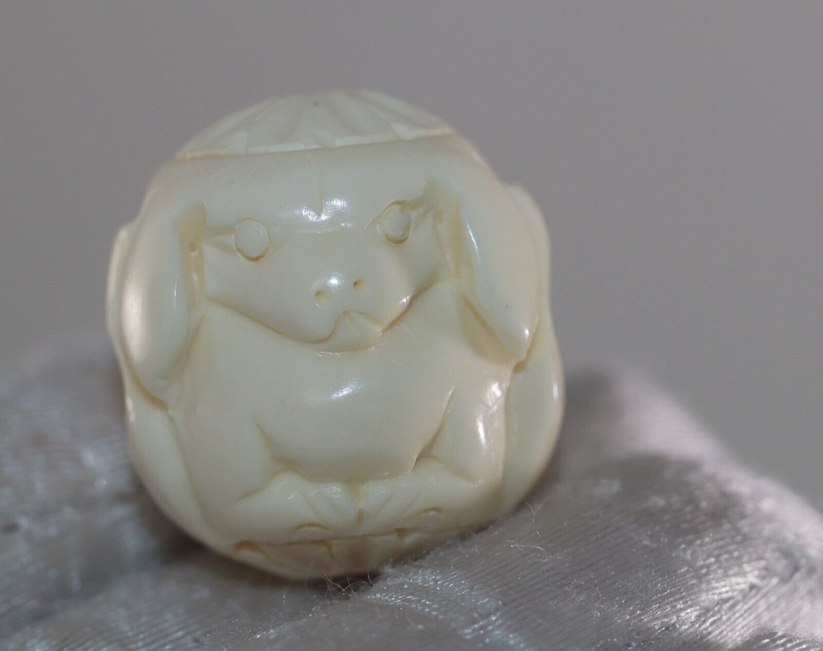 Antique OJIME Netsuke Slide Bead - Etsy