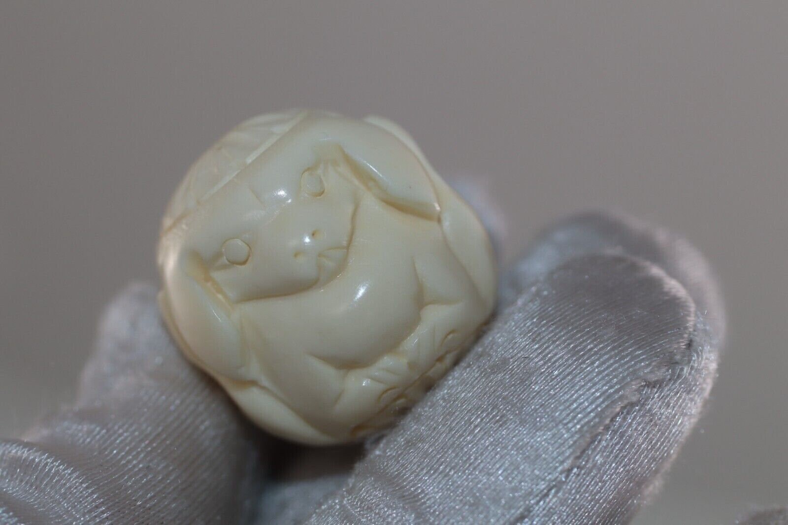 Antique OJIME Netsuke Slide Bead - Etsy