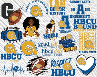Albany State University Svg - Etsy