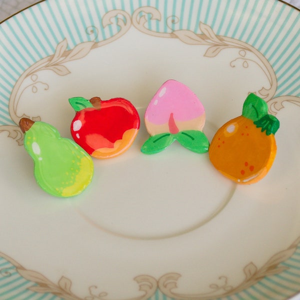 Polymer Clay Pin - Etsy