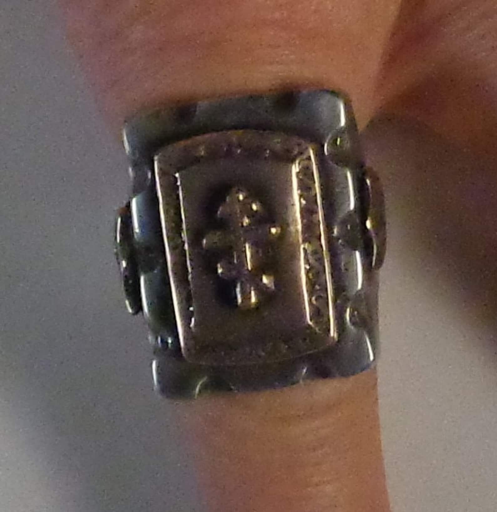 Mexican Biker Ring Eastern Orthodox Cross Crusades Russian - Etsy