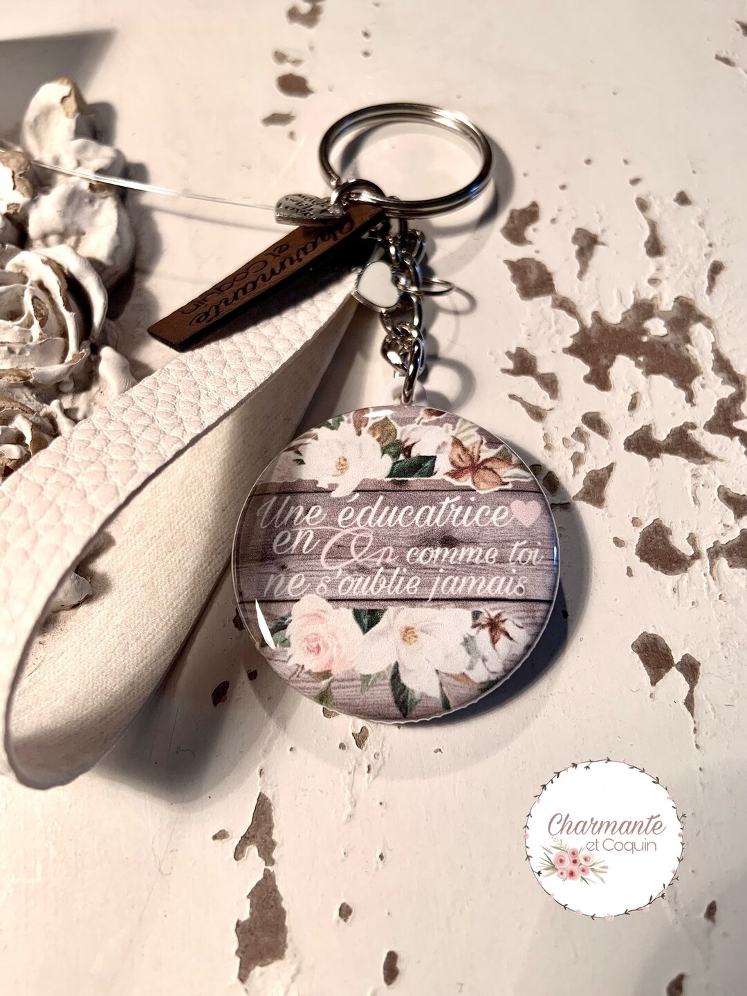 Personalized Key Ring for Educator Educator Thank You Gift - Etsy Canada