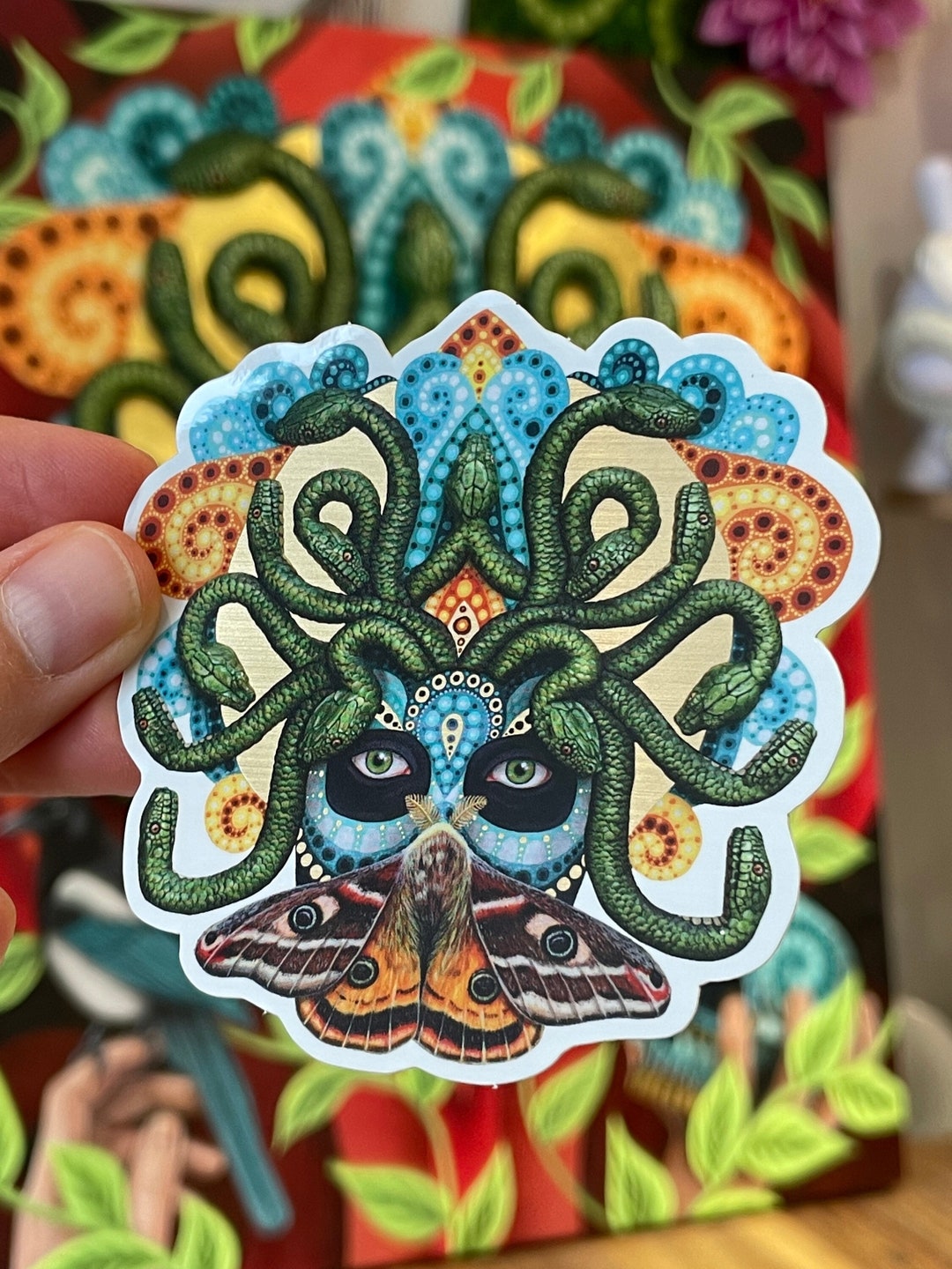 Medusa Stickers - Etsy