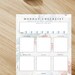 Daily Checklist, 7 Day Planner Checklist - Etsy