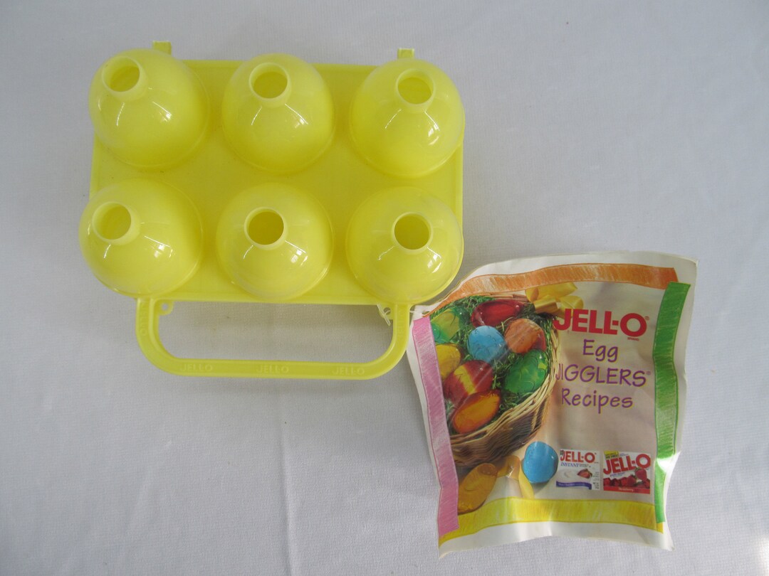 NEW Vintage / Retro Jell-o Jello Jigglers Etched Pattern Easter Eggs ...