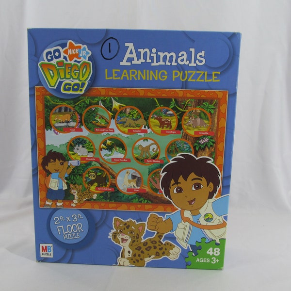 Go Diego Go Puzzle - Etsy