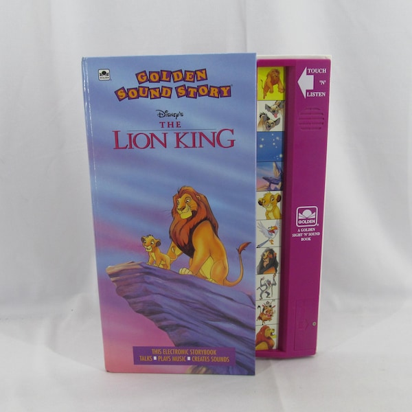 Golden Sound Story Book - Etsy
