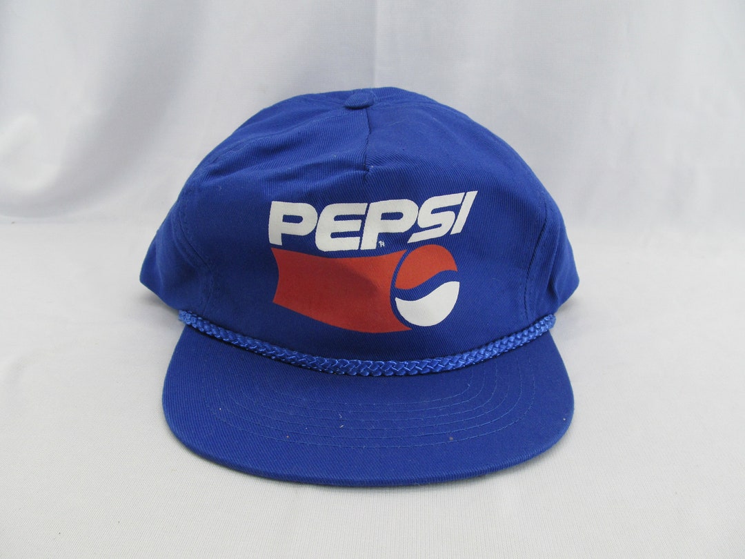 NEW Vintage / Retro Pepsi Logo Red White & Blue Snapback / Snap Back ...