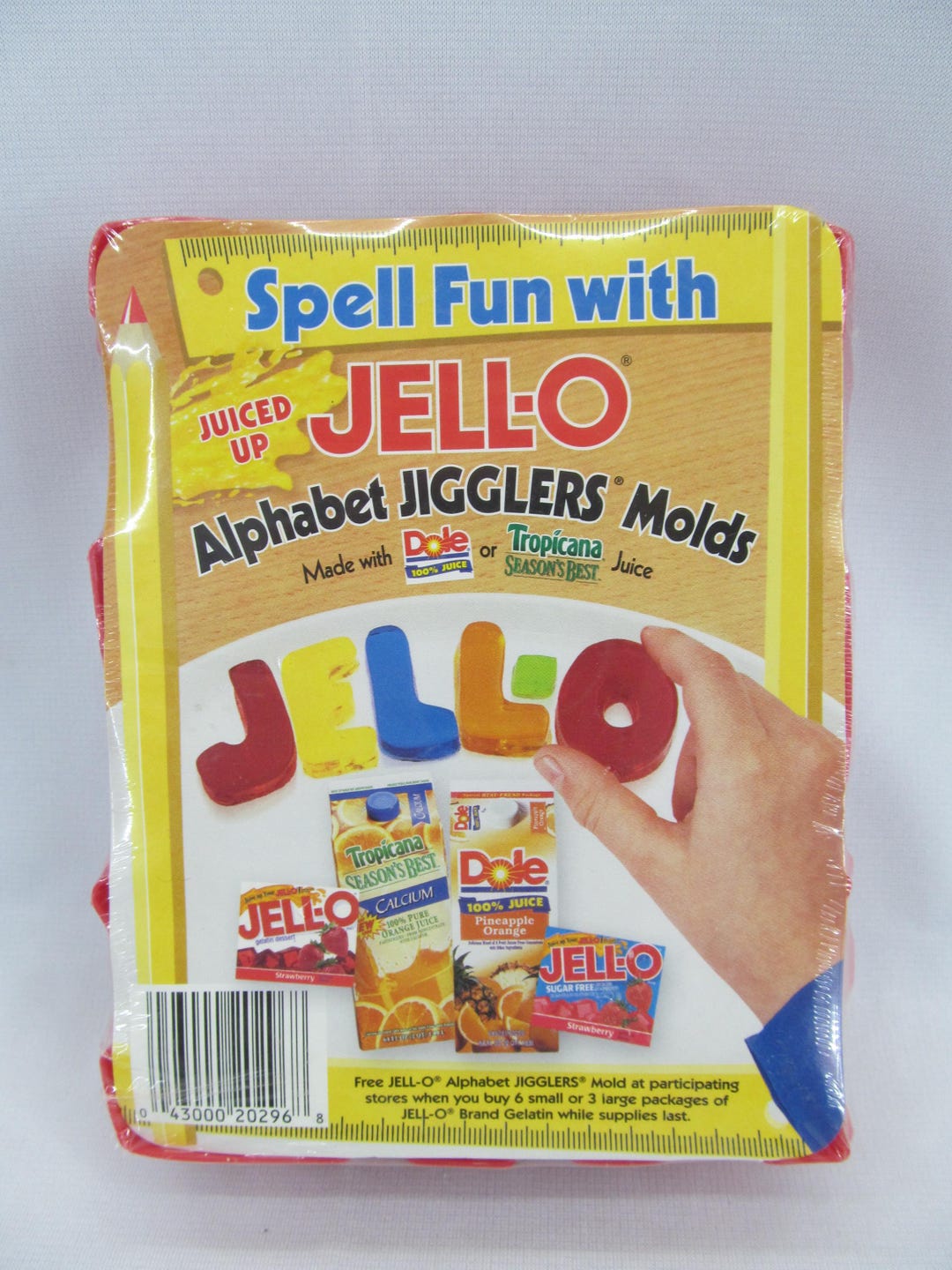 NEW Sealed Vintage / Retro Jell-o Spell Fun With Jello Alphabet ...