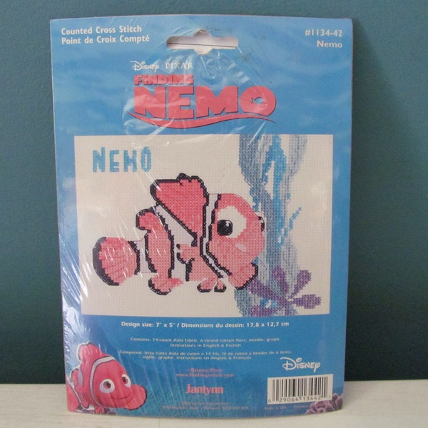 Nemo Cross Stitch - Etsy
