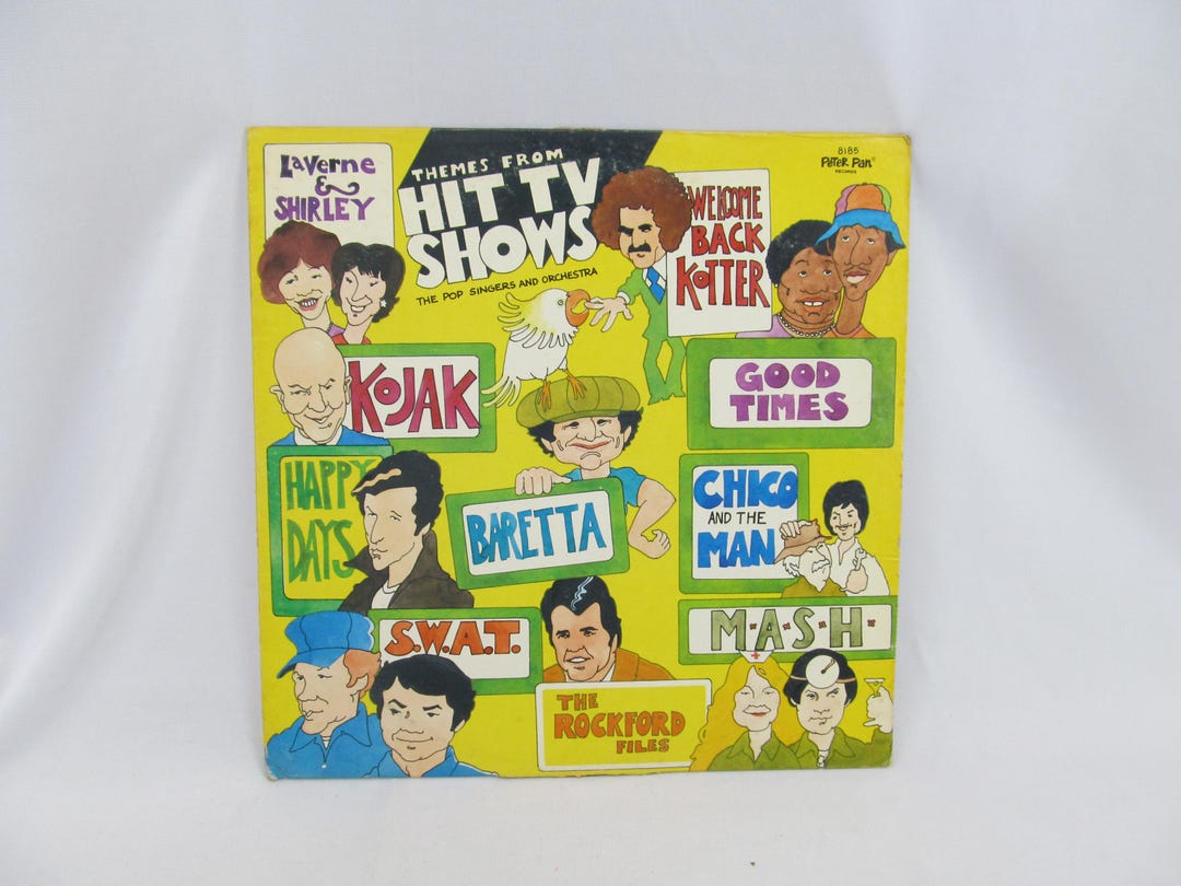 Vintage / Retro Themes From Hit TV Shows the Pop Singers and Orchestra ...