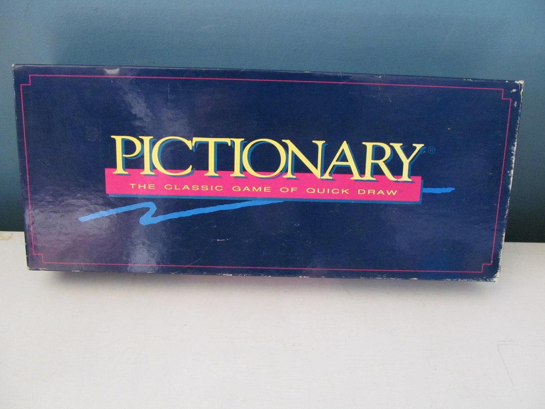Vintage / Retro 1993 Pictionary Updated for the 90s the Classic Game of ...