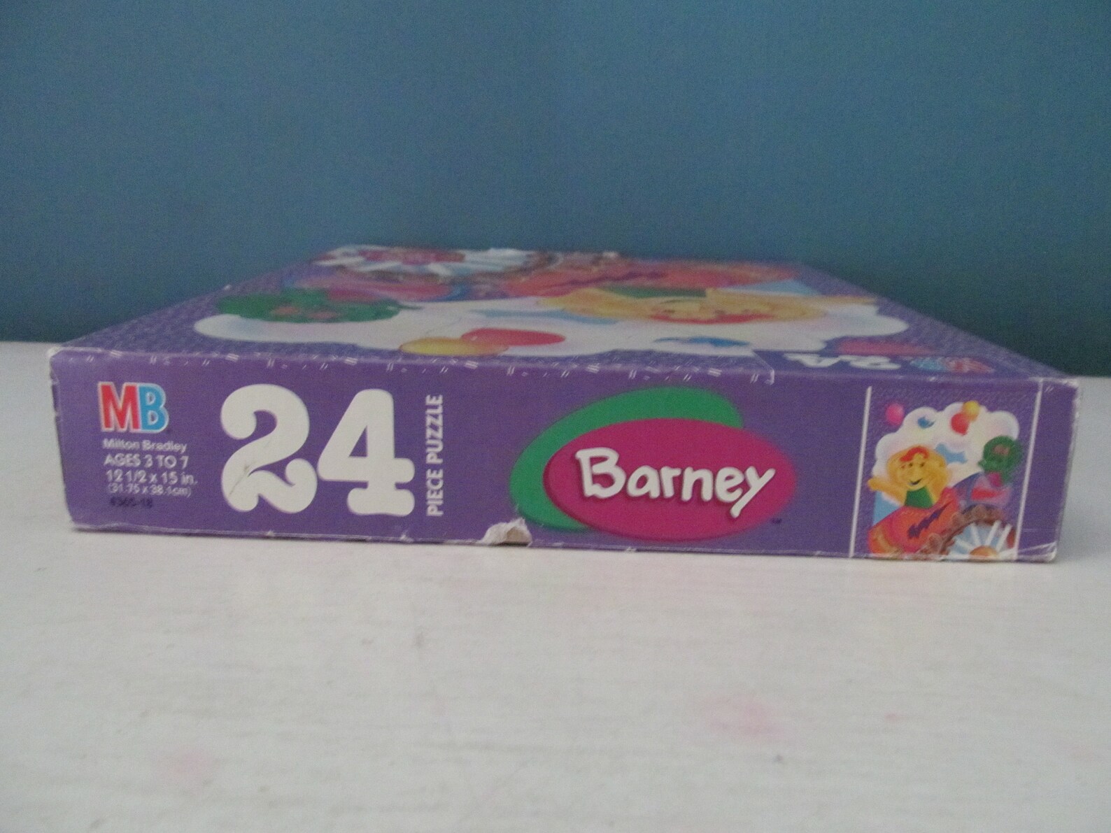 Vintage / Retro Barney 1996 Roller Coaster Ride 24 Piece - Etsy