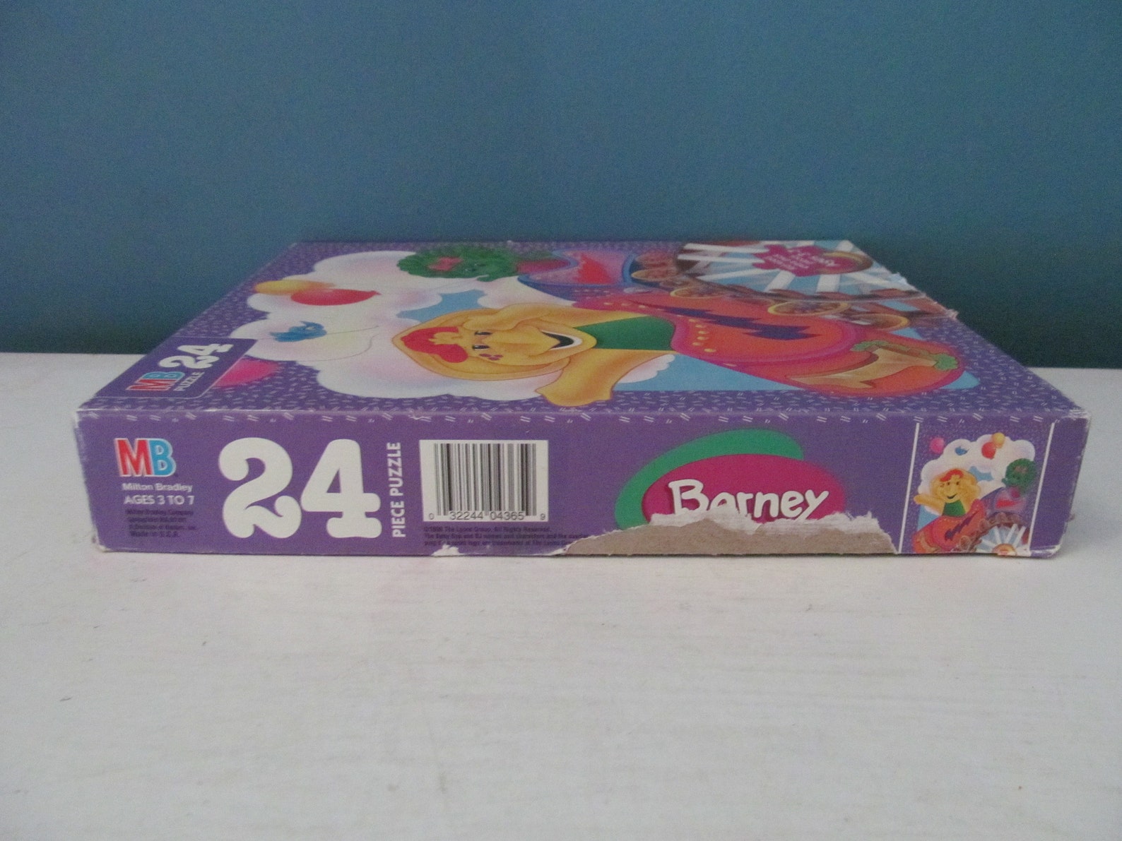 Vintage / Retro Barney 1996 Roller Coaster Ride 24 Piece - Etsy