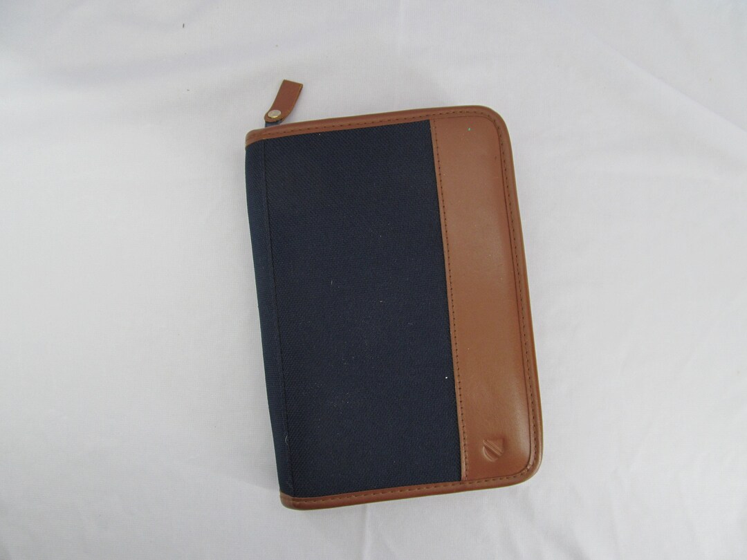 Vintage / Retro Cambridge Zipper Six / 6 Ring Binder Folder Zip All ...