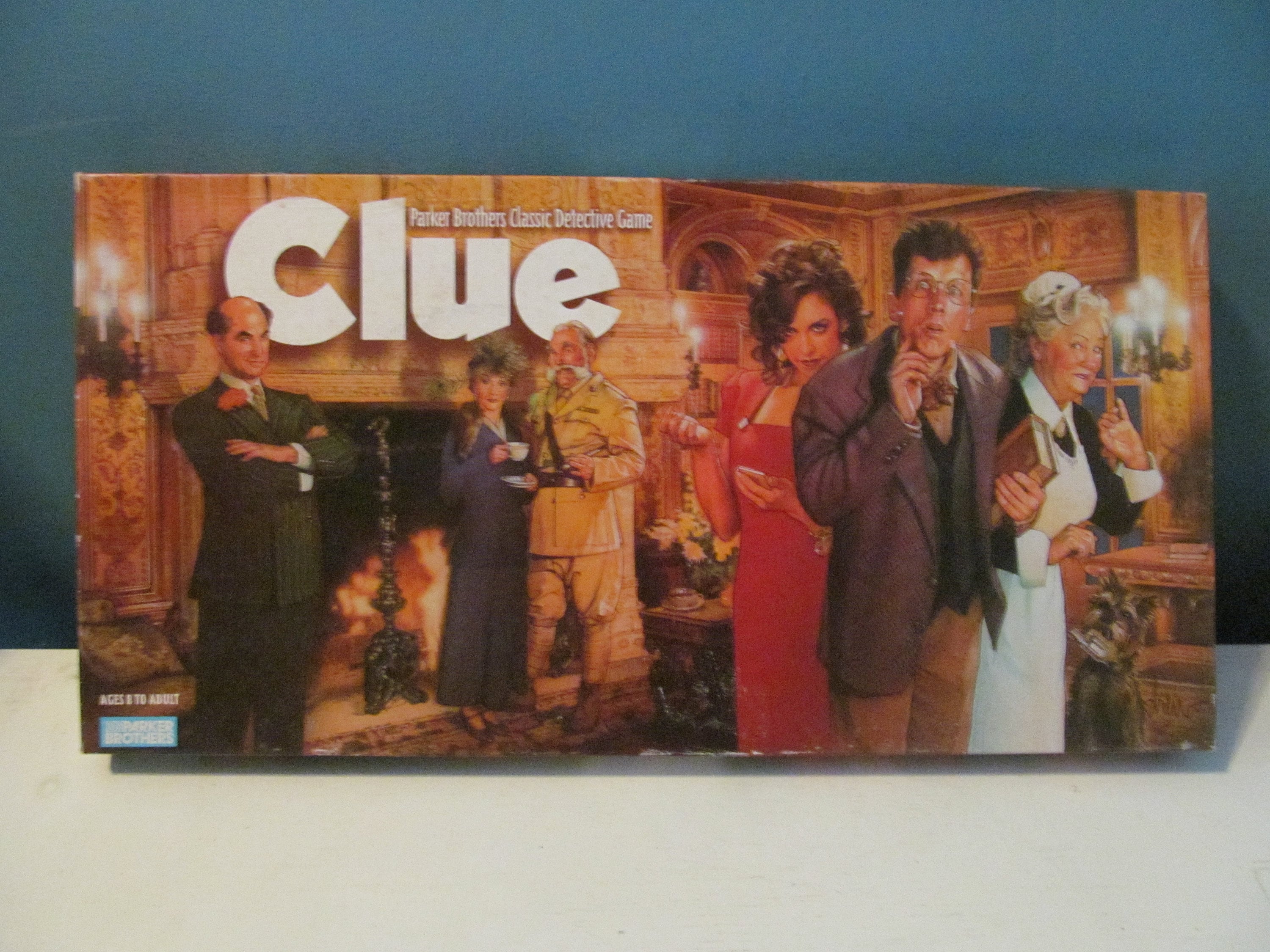 1996 Clue Game Box