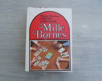 Vintage Card Game Mille Bornes Parker Brothers 1962 - Etsy