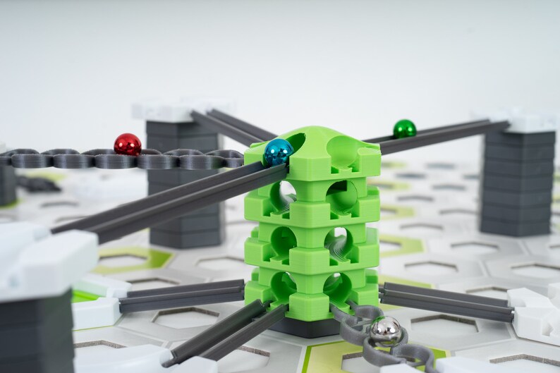 Crossroads Tower Set stackable Compatible With Gravitrax - Etsy