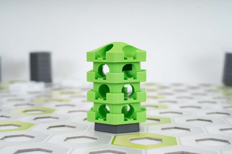 Crossroads Tower Set stackable Compatible With Gravitrax - Etsy