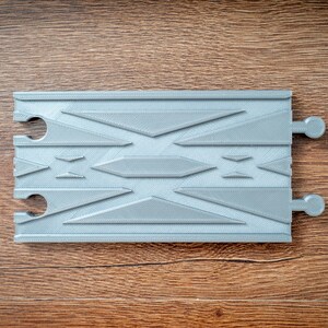Parallel Wooden Train Track Intersection, Compatible With Brio, IKEA ...