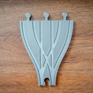 3-ways to 1 Wooden Train Track Intersection, Compatible With Brio, IKEA ...