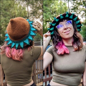 Pattern: Petal Belle Pixie Hat / Crochet Pointed Hat - Etsy