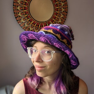 Pattern: Spellworker Witch's Hat / Crochet Pointed Witch - Etsy