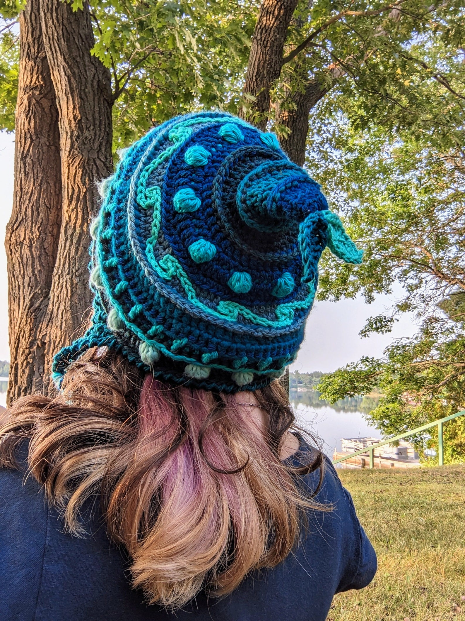 Pattern: Sprout Beanie / Pixie Pointed Beanie With Leaves - Etsy