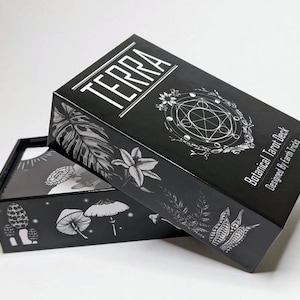 Terra: Botanical Tarot Deck / Plant Ally Deck / 78 Cards Hand Drawn ...