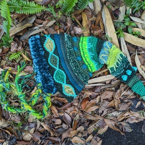 Pattern: Fable Beanie / Long Pixie Tail / Pointed Fairy Hat / Crochet ...