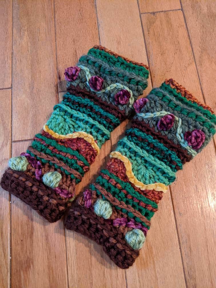 Pattern: Fae Elf Fingerless Gloves - Etsy