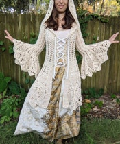 Fantasy Hooded Shawl: Cosplay Shawl/wrap PDF CROCHET PATTERN - Etsy Canada