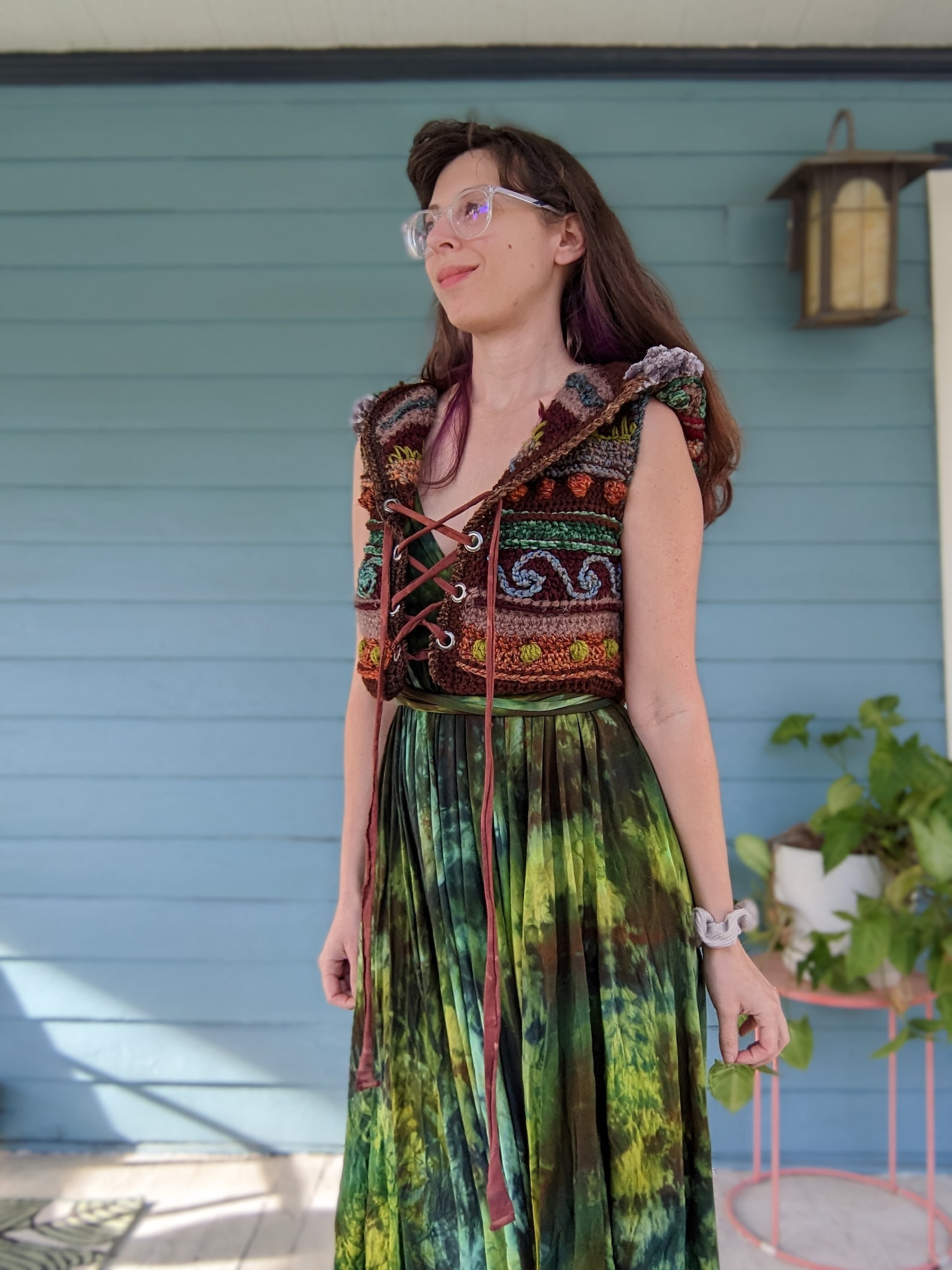 PATTERN: Fae Pixie Vest / Crochet Hooded Vest / PDF Download - Etsy ...