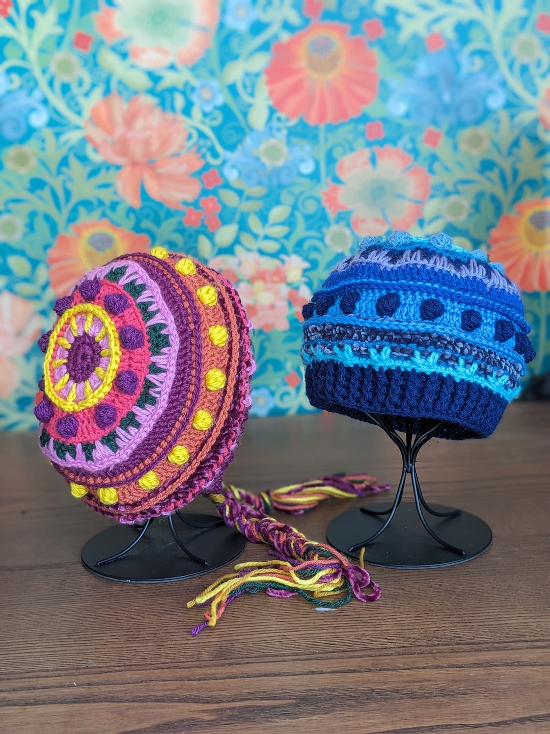 Pattern: Voyager Beanie / Slouchy Round Beanie Crochet - Etsy