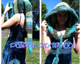 Pixie Hood Pattern | Etsy