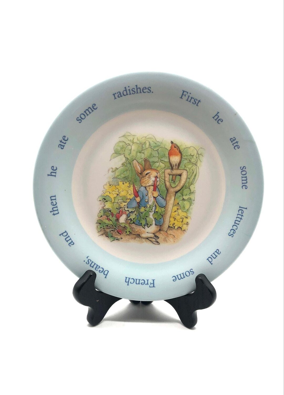 Super Cute Melamine Peter Rabbit Child’s Plate Children Dinner Story ...
