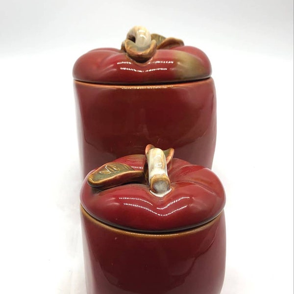 Apple Canisters - Etsy