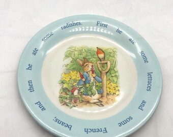 Pottery Barn Bunny Plates - Etsy