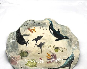 Ceramic Sea Life | Etsy