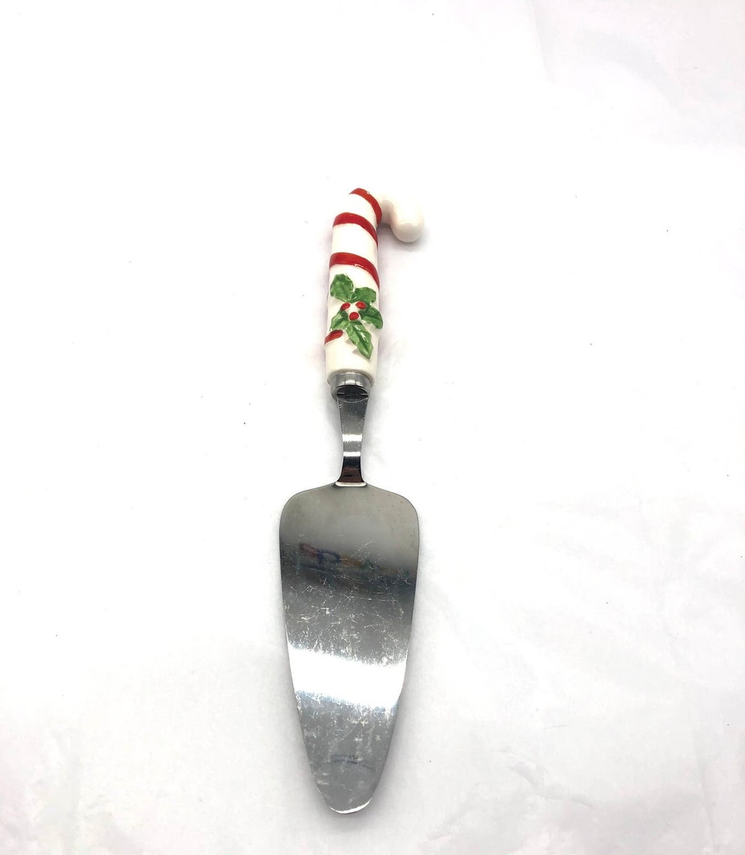 Super Cute Made in Japan Candy Cane Handle Cake Wedge Trowel Christmas ...