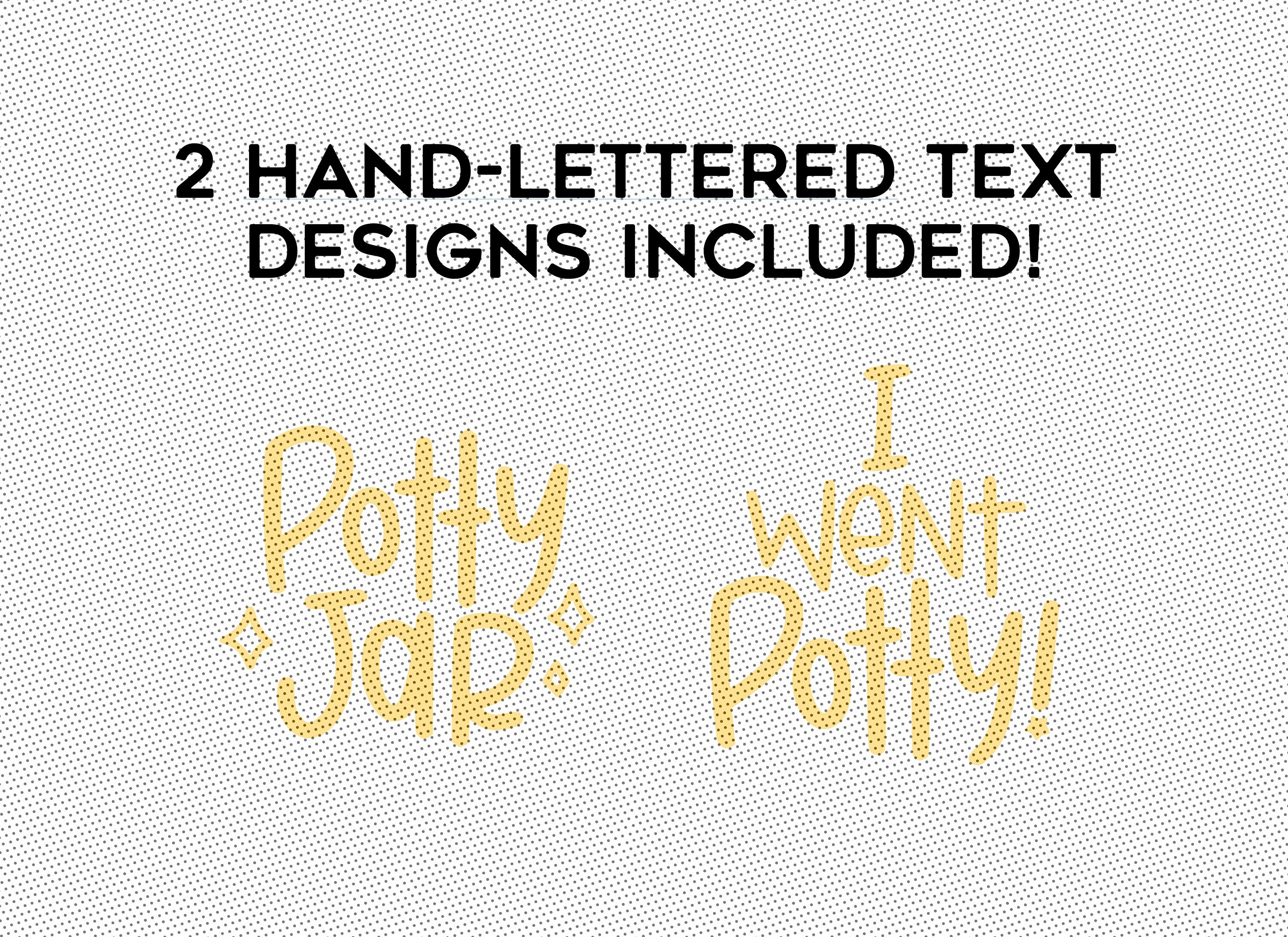 DIGITAL Potty Training Reward Jar SVG Glowforge Laser Cut - Etsy Canada