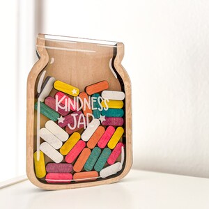 DIGITAL Sprinkle Kindness Reward Jar SVG Glowforge Laser Cut File, Be ...