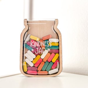 DIGITAL Sprinkle Kindness Reward Jar SVG Glowforge Laser Cut File, Be ...